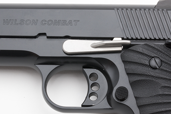 1911 Bullet Proof® Stainless Semi-Extended Slide Release by Wilson ...