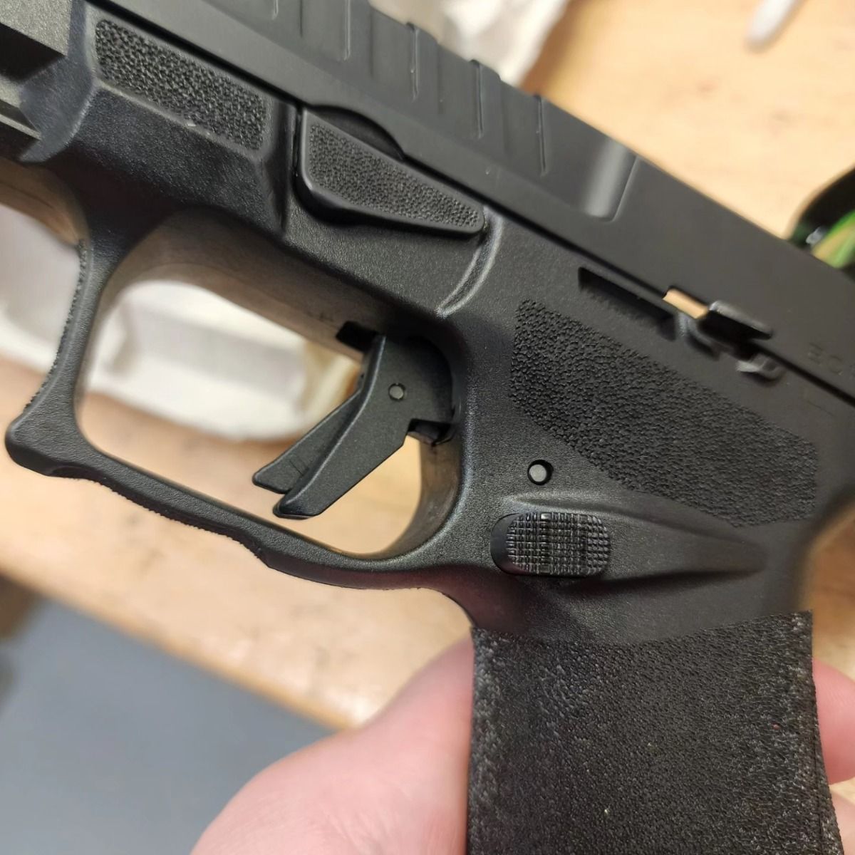Springfield Echelon Extended Single Sided Mag Release By Apex Tactical