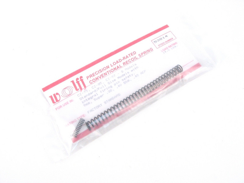 CZ-75 Compact & P-01 Recoil Springs by Wolff| BSPS