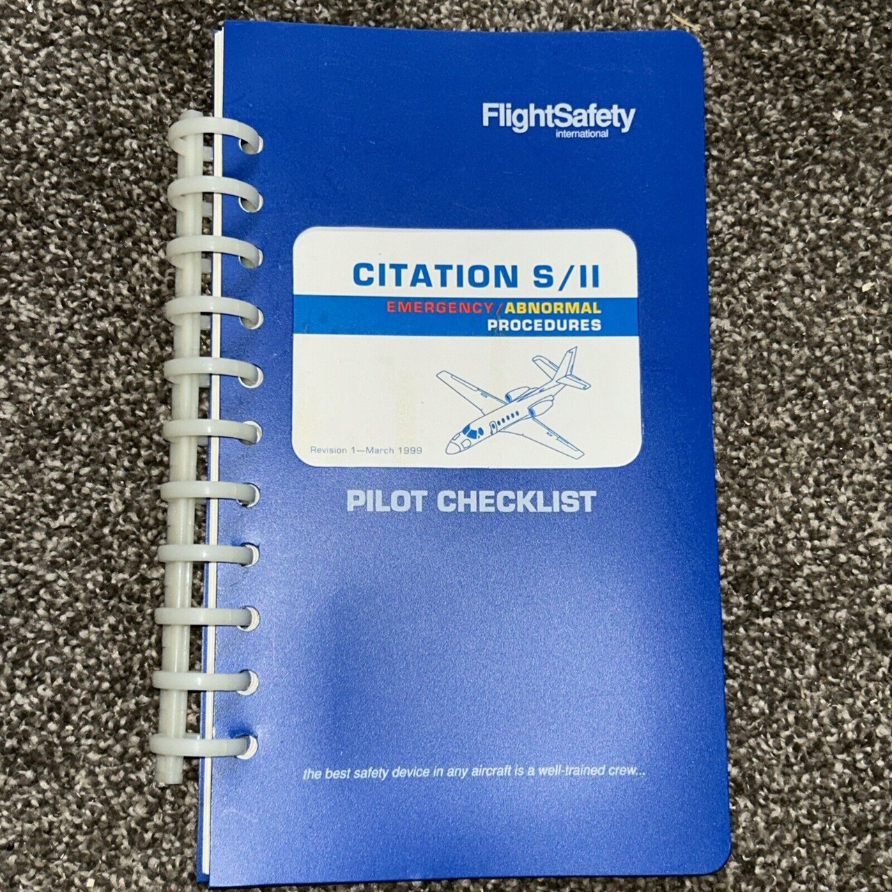 CITATION S/II NORMAL AND EMERGENCY/ABNORMAL Procedures Checklist ...