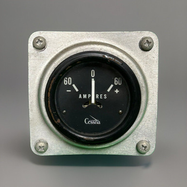 Cessna 172 Stewart Warner Amp Gauge Amperes Indicator 433269 (S1320-1 ...