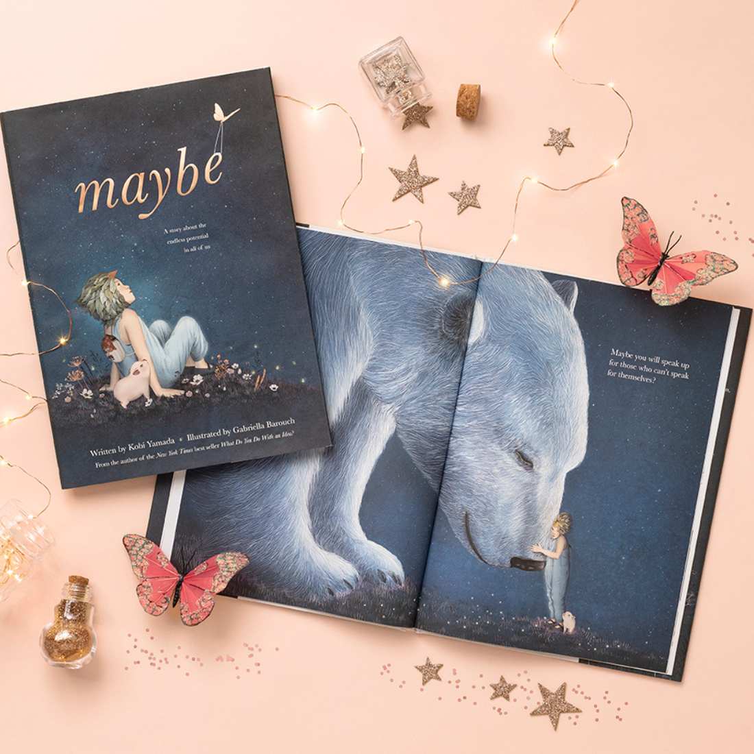 Maybe by Kobi Yamada and Gabriella Barouch, Children's Illustrated Book ...