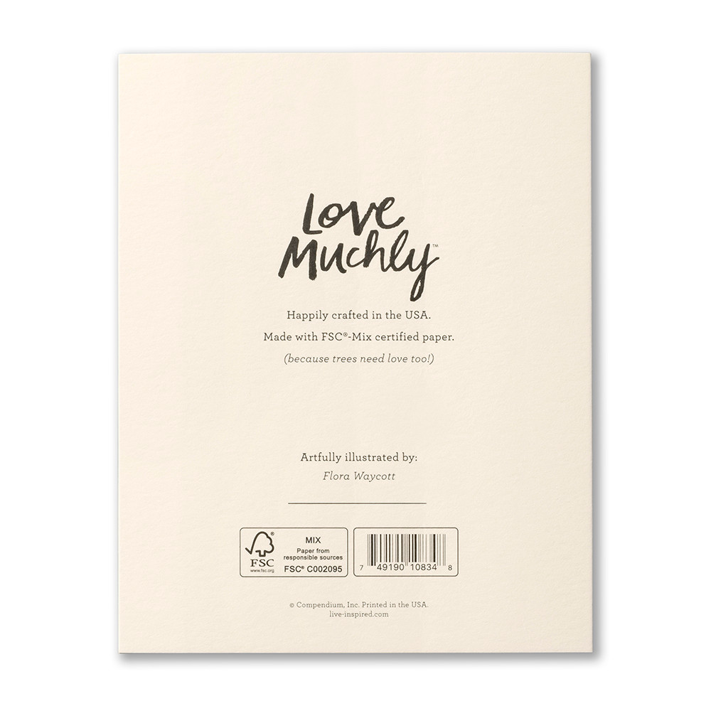 Love Muchly Greeting Cards – Birthday Card | Card Front: "This calls ...