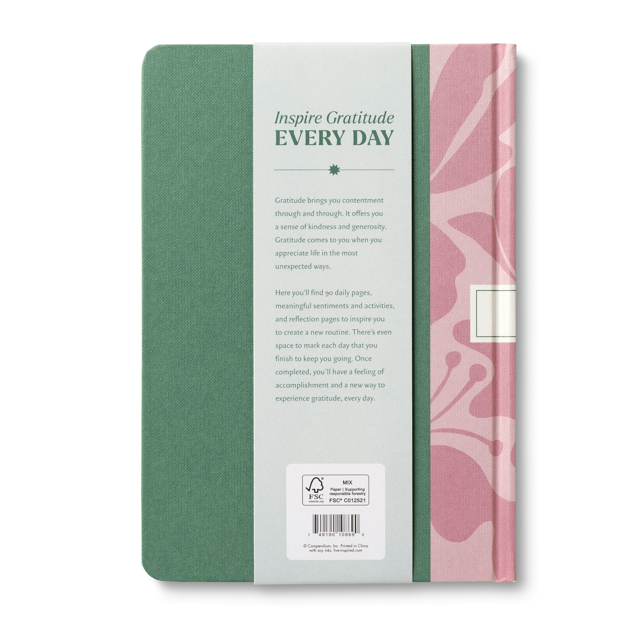 Gratitude Every Day | Guided Journal, Hardcover | Compendium