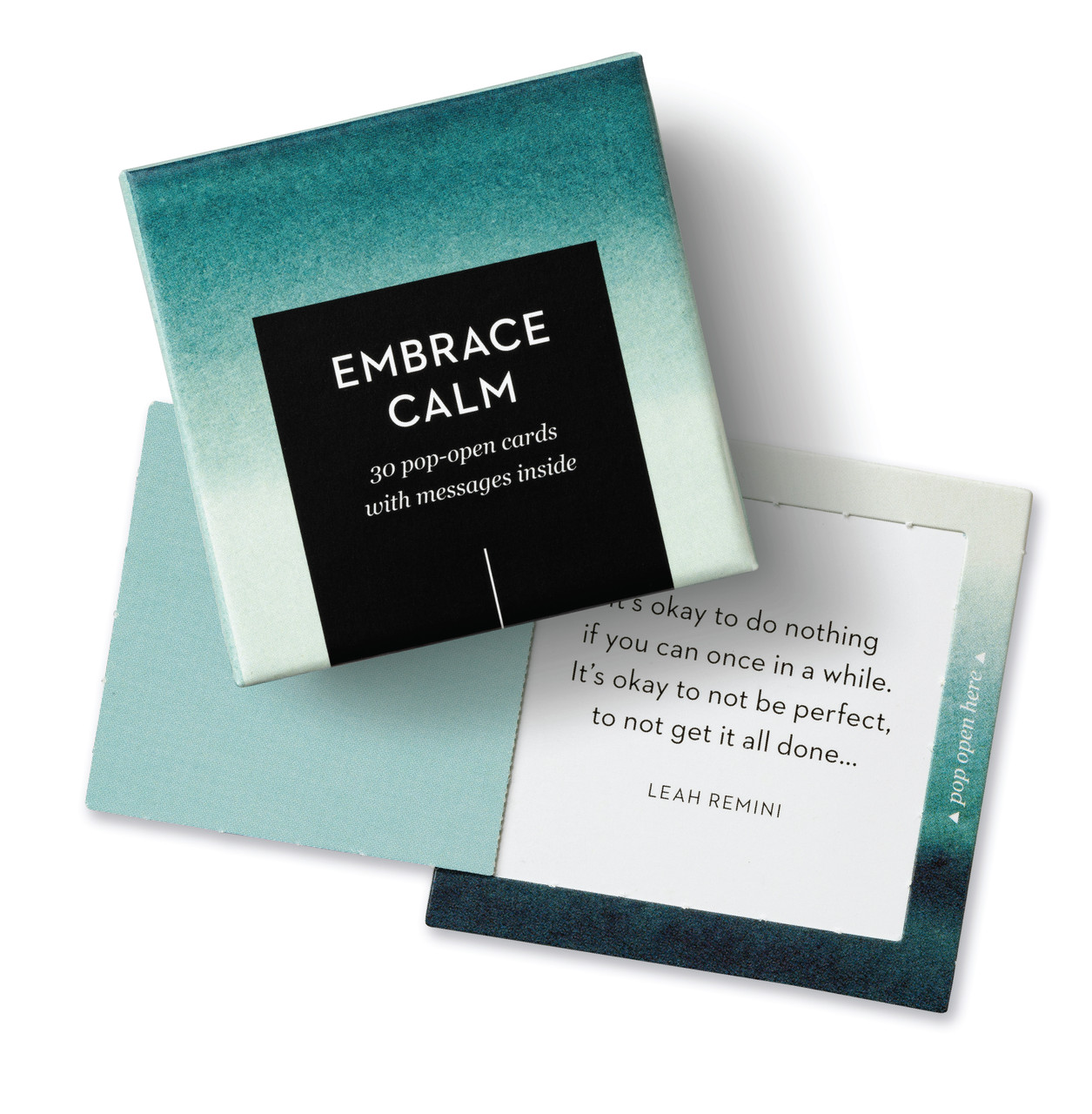 ThoughtFulls Pop-Open Cards: Embrace Calm | 30 Cards Each With an ...