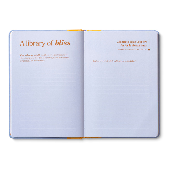 Bliss Every Day | Guided Journal, Hardcover | Compendium