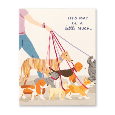 Love Muchly Greeting Cards – Thank You Card | Card Front: "This may be ...