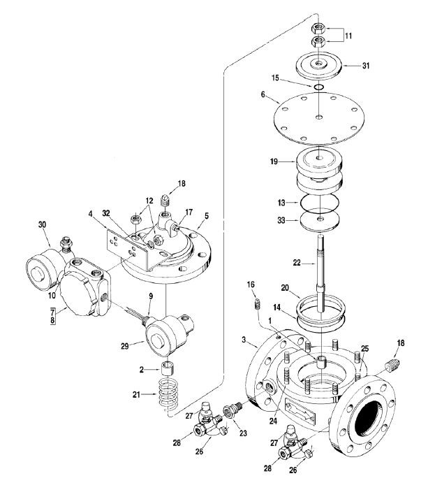 FMC2102 - SMITH 2" 210 VALVE EXPLODED VIEW