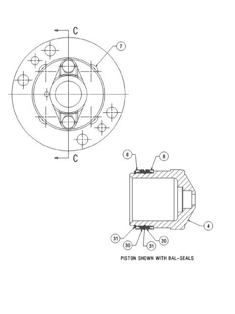 2" VALVE CYLINDER PARTS LIST