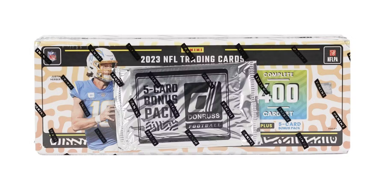 2023 Panini Donruss Football Factory Set Hobby Box - The Baseball Card ... 2023 Panini Donruss Football Factory Set Hobby Box - The Baseball Card ...