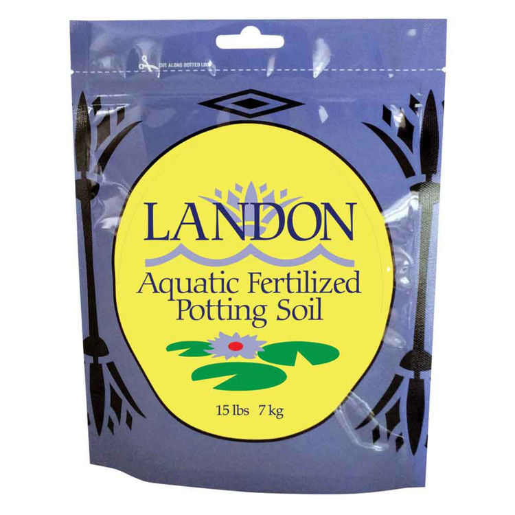 Landon Aquatic Fertilized Potting Soil | Pond Plant Dirt