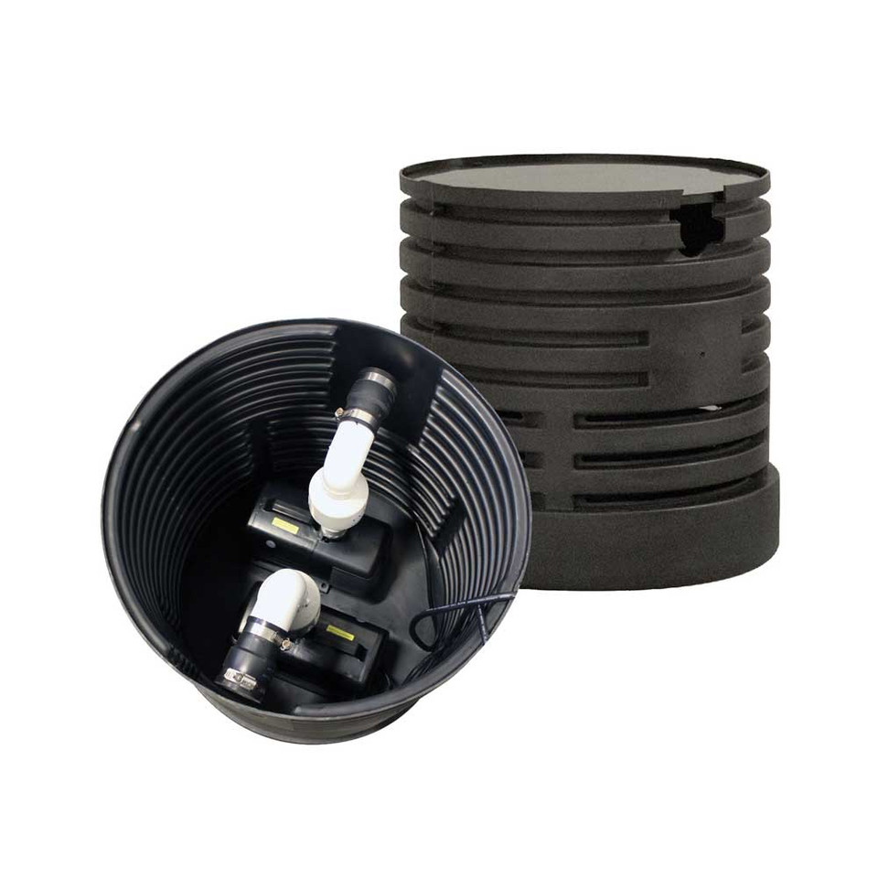 Pump Vaults for Pondless Waterfall Pumps