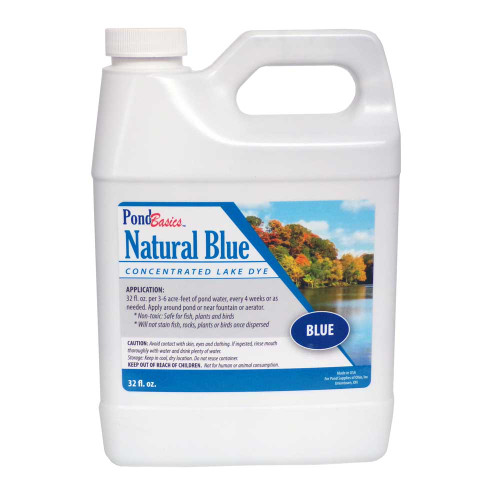 Natural Blue Concentrated Lake Dye | Blue Lake Dye | Pond Dye