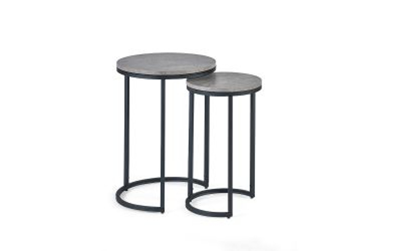 Staten Round Nesting Side Tables