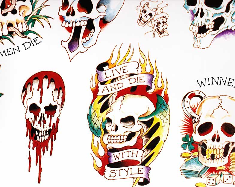 ed hardy coloring book