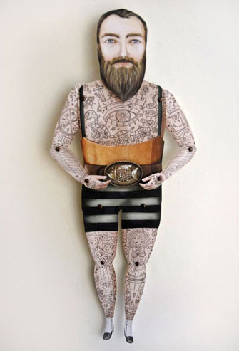 Sir Kyle Paper Puppet - BookMistress