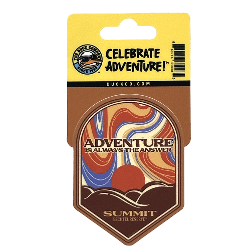Adventure Rounded Sticker - Garden Ground Outfitters