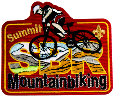 Mountain Biking Patch - Garden Ground Outfitters