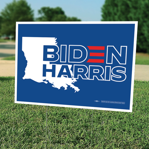 Goods - Yard Signs - Louisiana Democratic Party Webstore