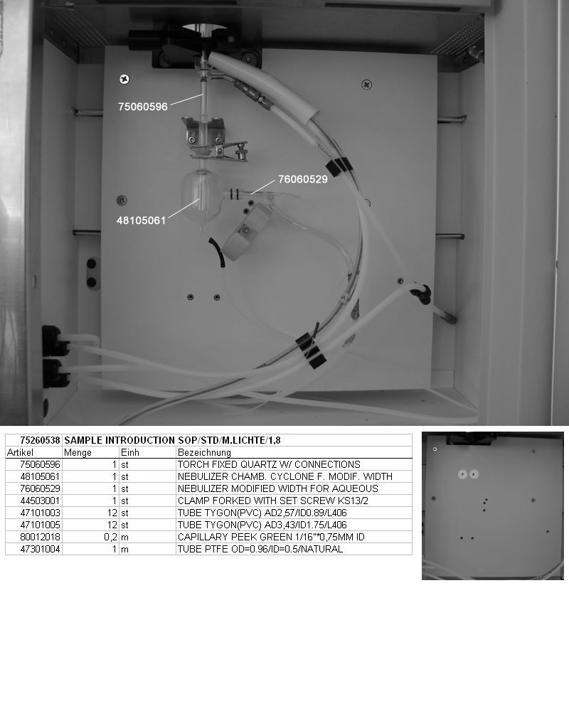 Sample Introduction System SOP Modified Lichte, KS13-SPECTRO ...