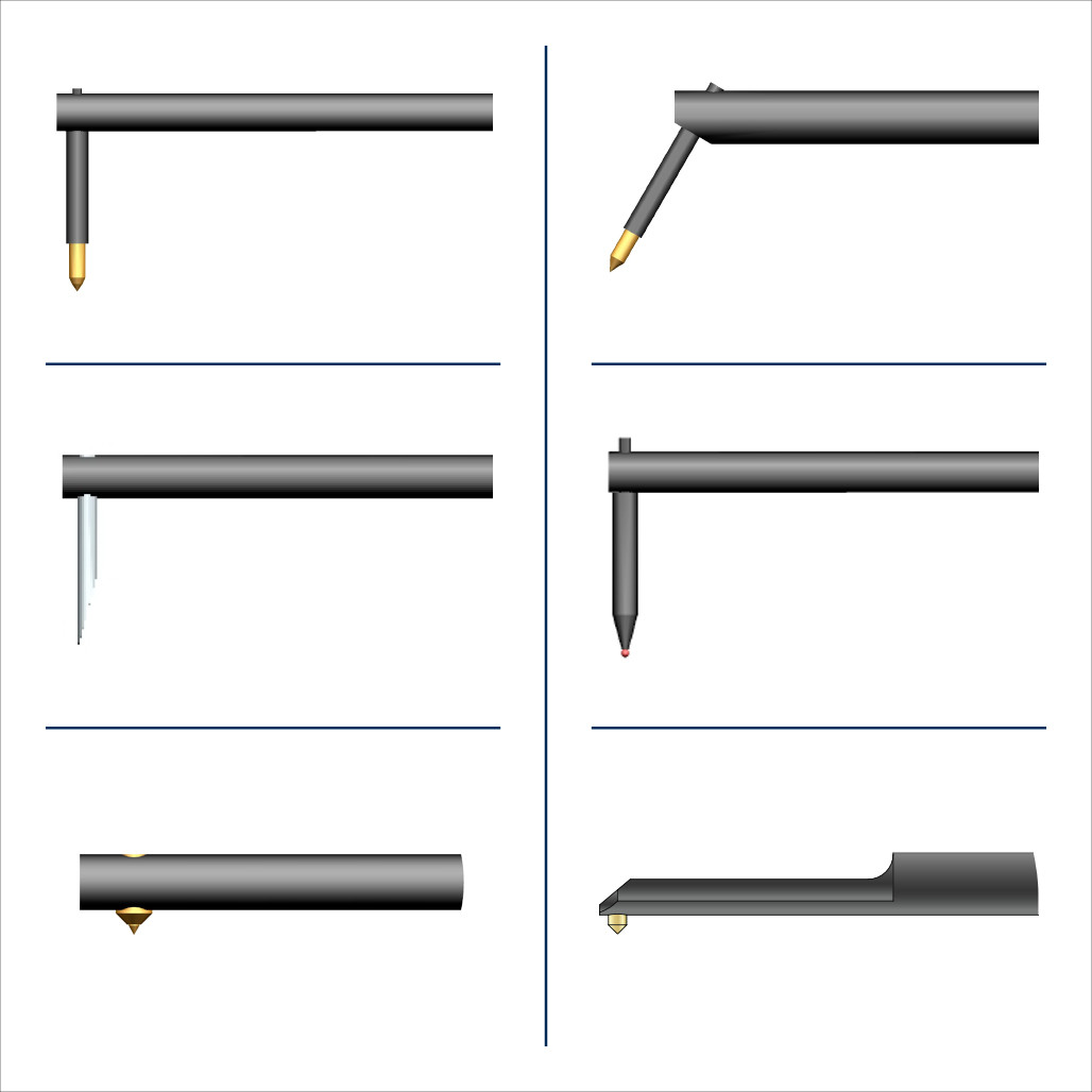 160mm CHISEL WIDE RANGE STYLUS