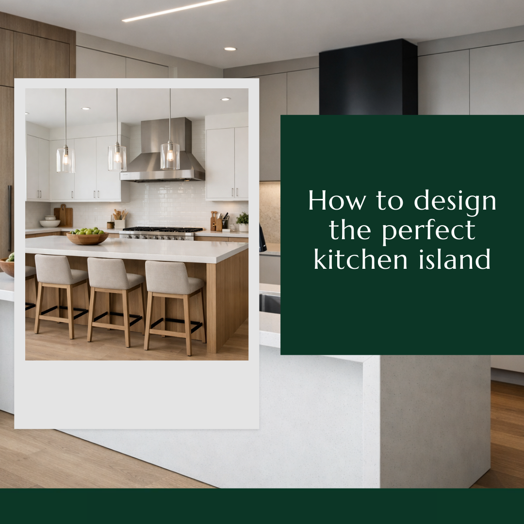 How to design the perfect kitchen island - Express Kitchens - India