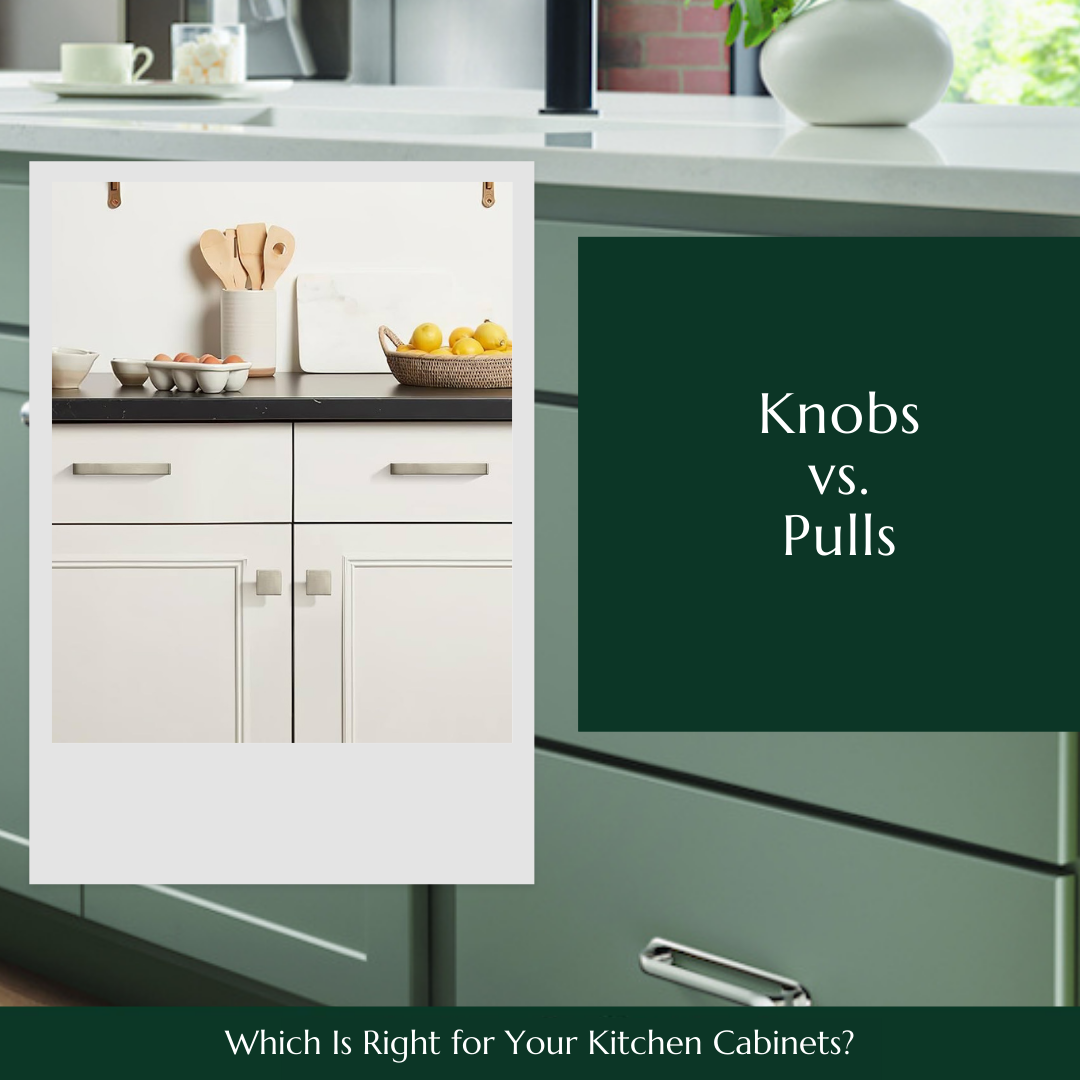 Knobs vs. Pulls: Which Is Right for Your Kitchen Cabinets? - Express Kitchens - India