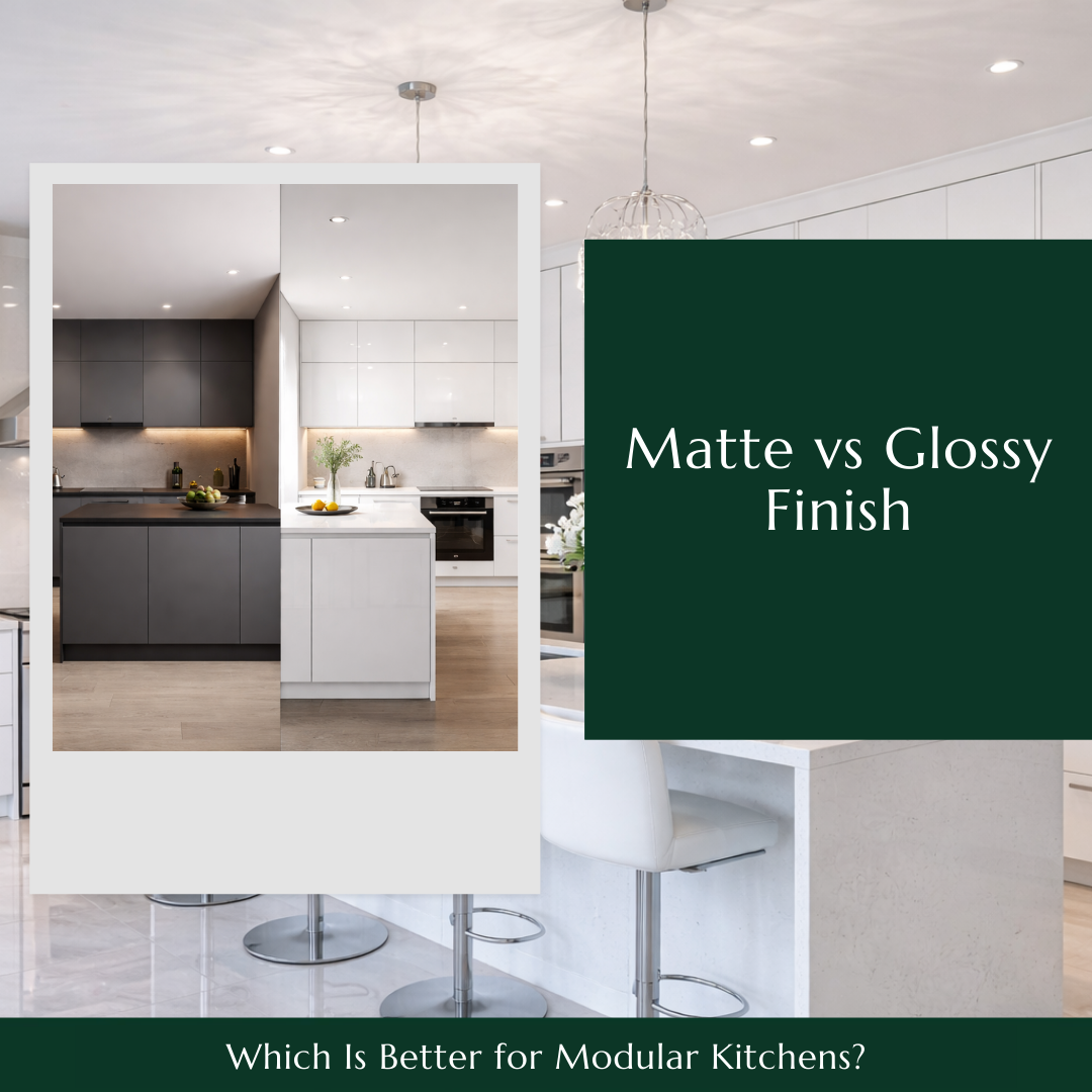 Matte vs Glossy Finish: Which Is Better for Modular Kitchens? - Express ...