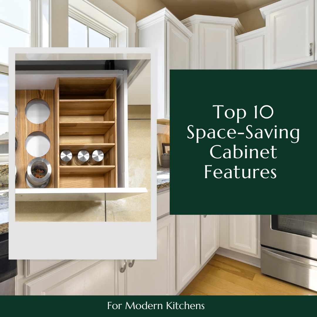 Top 10 Space-Saving Cabinet Features for Modern Kitchens - Express Kitchens - India