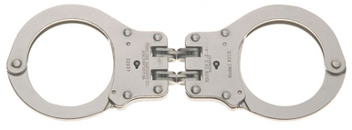 Peerless Hinged Handcuff - Nickel