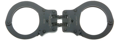 Peerless Hinged Handcuff - Black Oxide