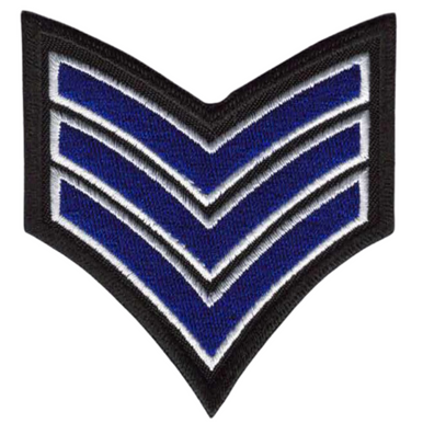 Sergeant Chevron Patches (Pair)
