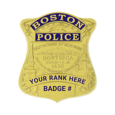 Boston Police Flex Badge