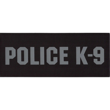 POLICE K-9 ID Panel Set | 4" x 10"