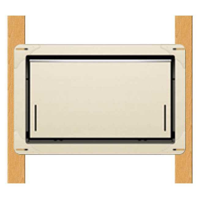 Smart Vent 1540-570 Insulated Wood Wall Flood Vent Wheat