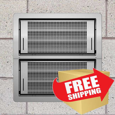 Smart Vent 1540-511 Dual Function Stacker S-Steel Flood Vent - IN-STOCK, SHIPS FREE Smart Vent ...