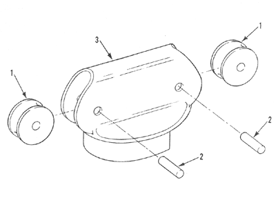 Masthead with Nylon Sheaves DH103 | Dwyer Mast & Rigging