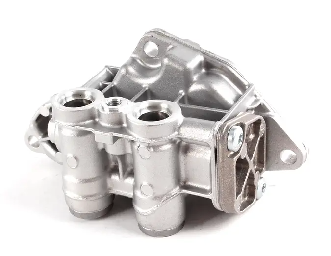 BMW Oil Cooler Thermostat Housing with Thermostat - Genuine BMW ...