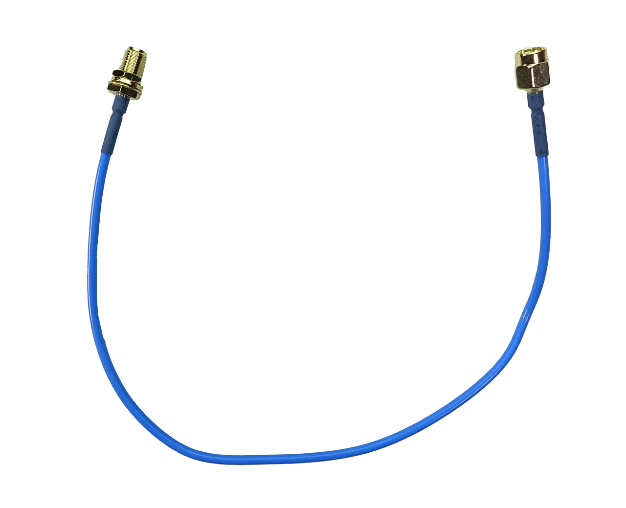 SMA (F) JACK TO SMA (M) PLUG, 300MM, RG405, SEMI RIGID COAX CABLE ASSEMBLY