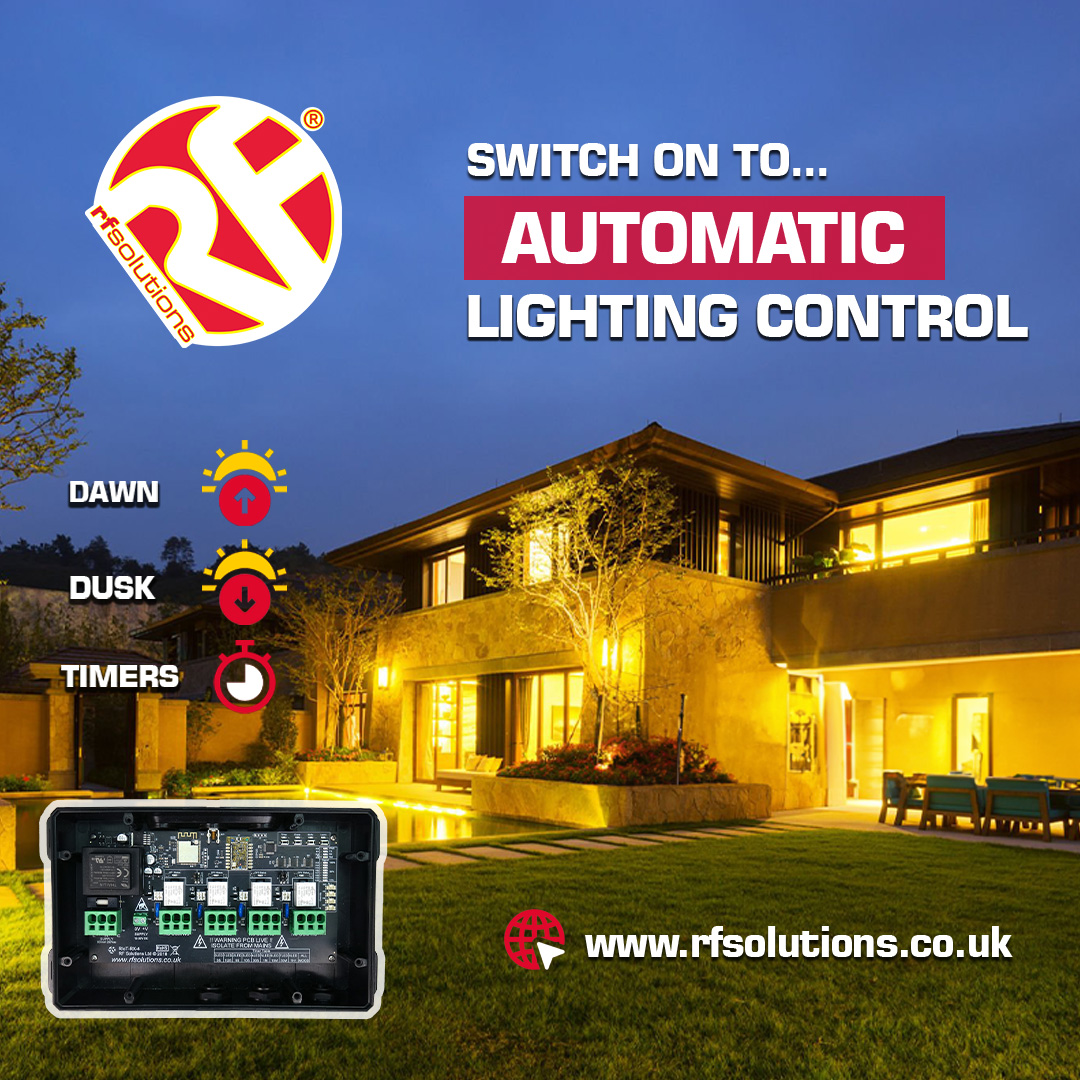 Press Release: Switch on to Automatic Lighting Control - RF Solutions