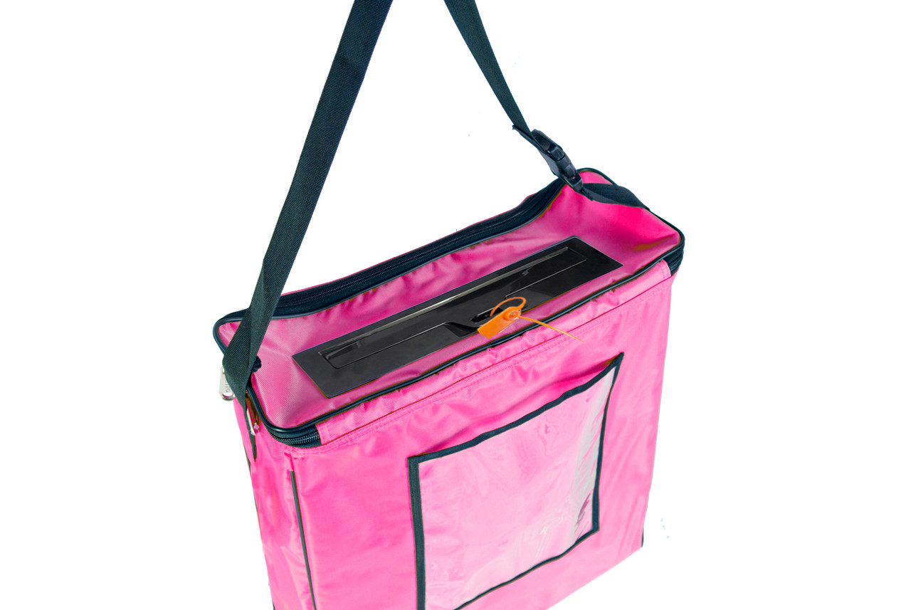 Pink Self-Standing Ballot Bag