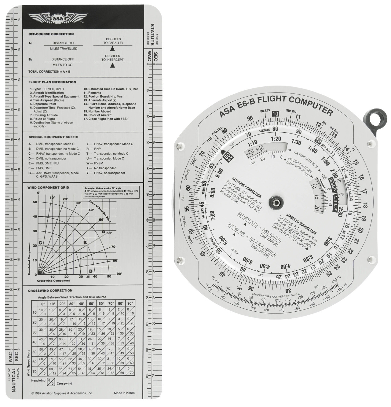 Metal E6B Flight Computer | ASA