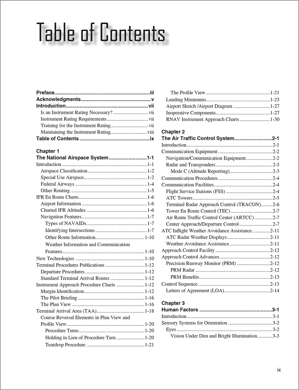Instrument Flying Handbook | ASA