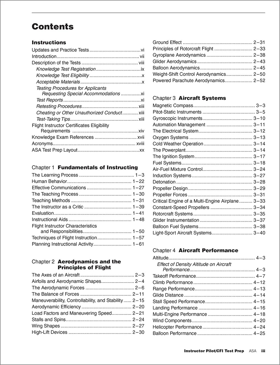 2025-26 Instructor Pilot CFI Test Prep (Book) & Prepware Software