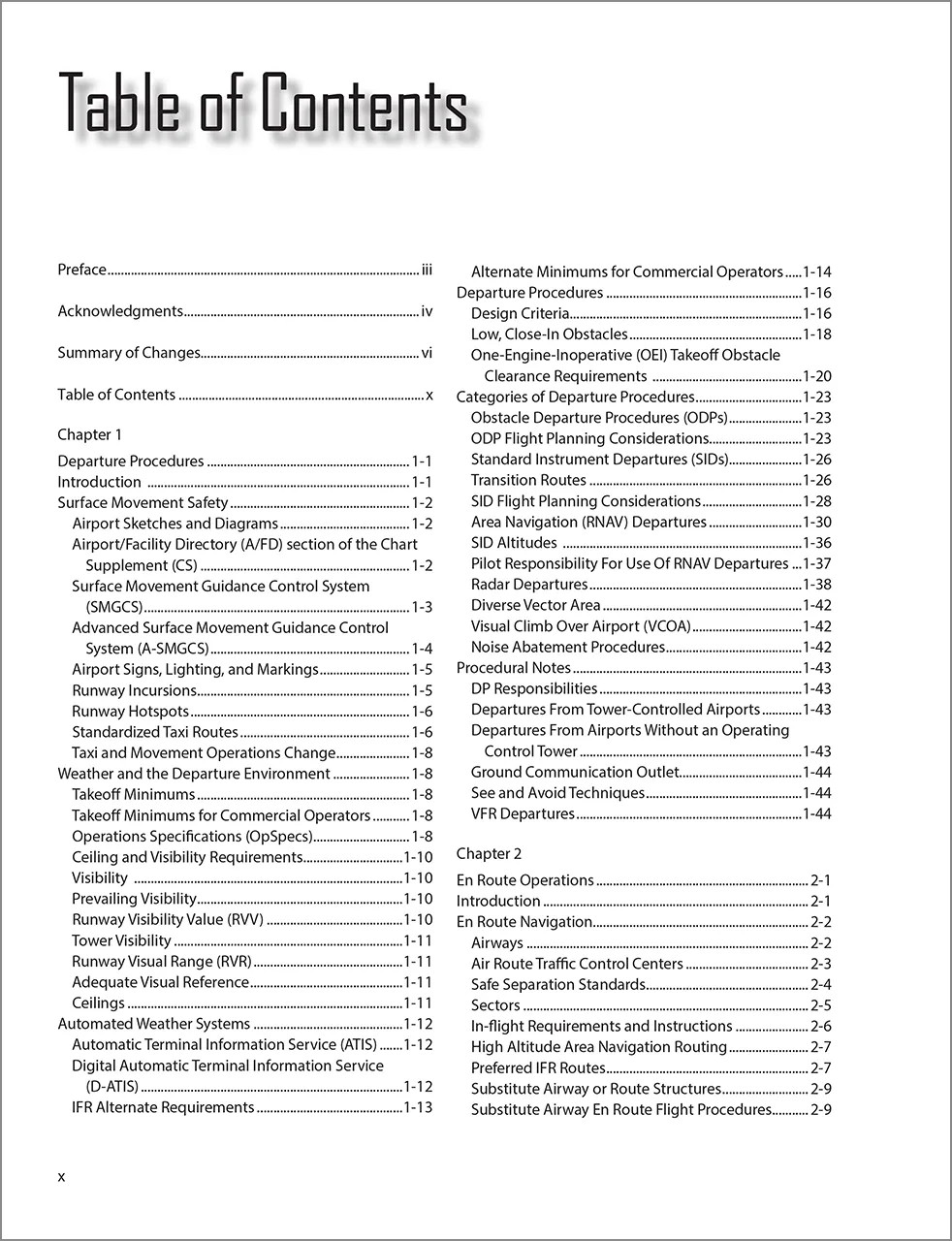 Instrument Procedures Handbook | ASA