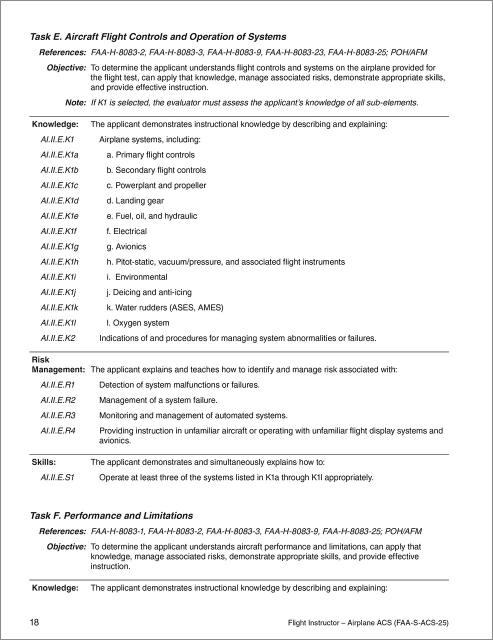 Flight Instructor for Airplane ACS-25-PD (eBook PD)