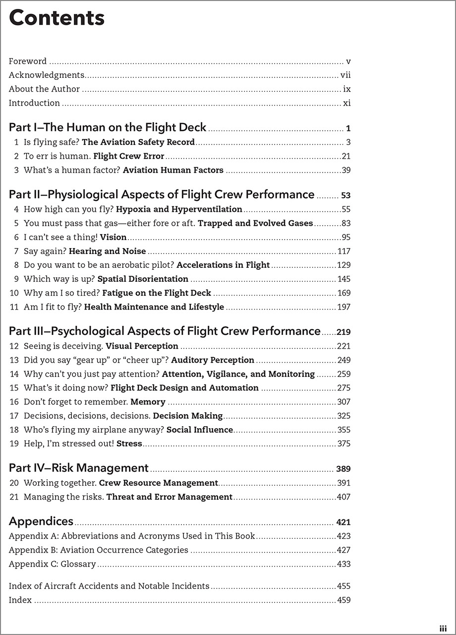 Human Factors: Enhancing Pilot Performance