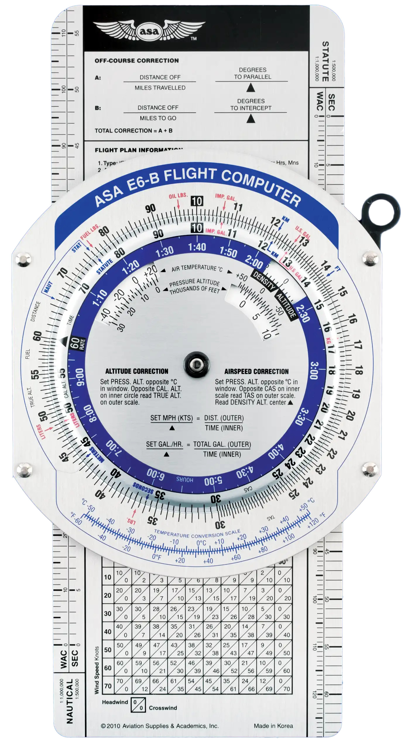 Metal E6-B Flight Computer | ASA