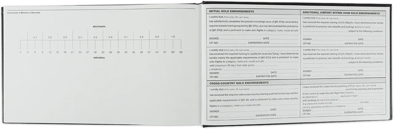 The Standard® Pilot Master Log | ASA