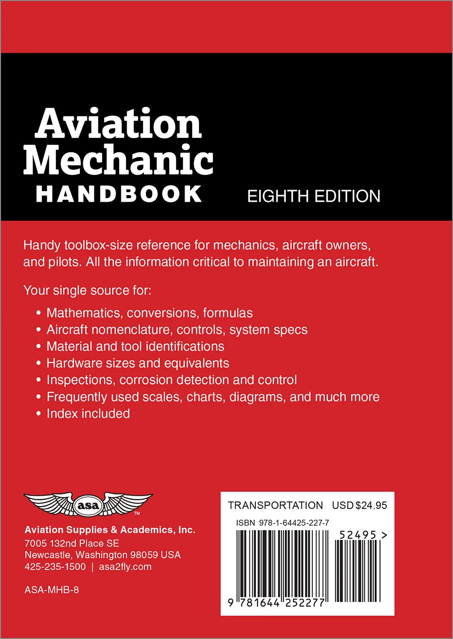 Aviation Mechanic Handbook, Eighth Edition | ASA
